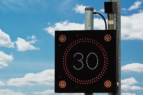 Westcotec reduces traffic speed with IoT connectivity